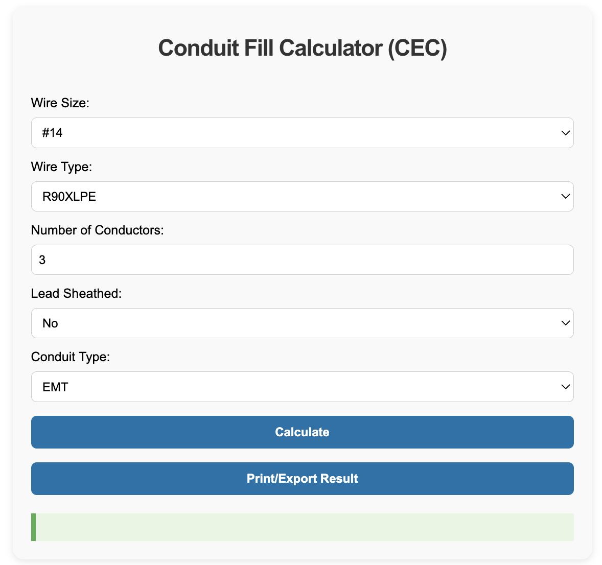 2024 Nec Conduit Fill Table